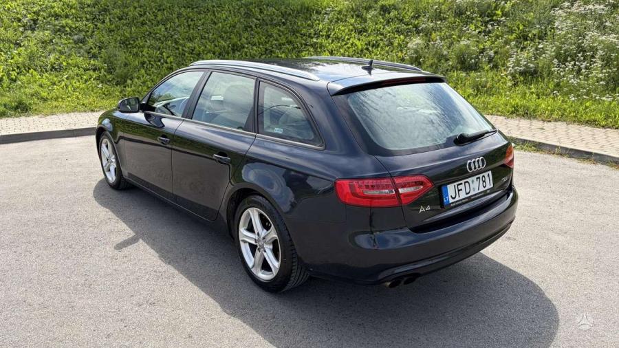 Blue Audi A4 2013 in Kaunas, with an engine capacity of 1.97 L and mileage of 300 thousand km for 7800 €, photo 3 on AUTOMOTO.COM.LV