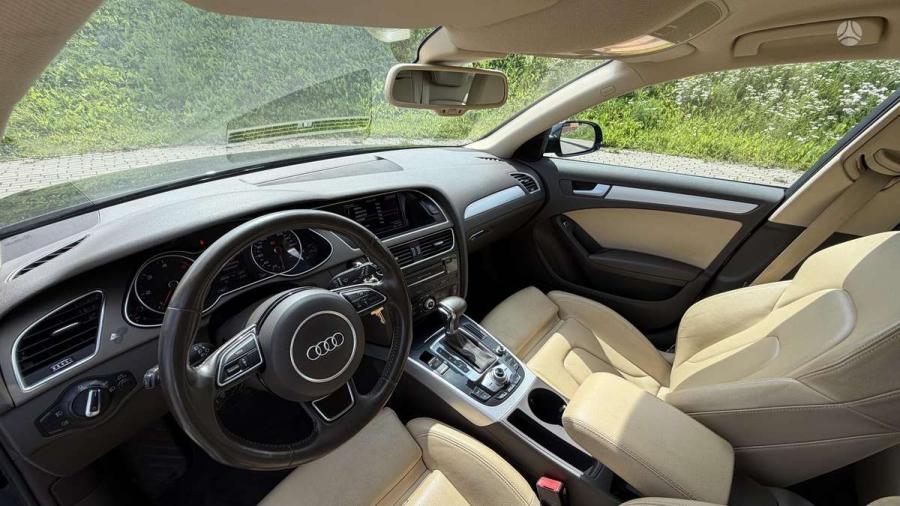 Blue Audi A4 2013 in Kaunas, with an engine capacity of 1.97 L and mileage of 300 thousand km for 7800 €, photo 6 on AUTOMOTO.COM.LV