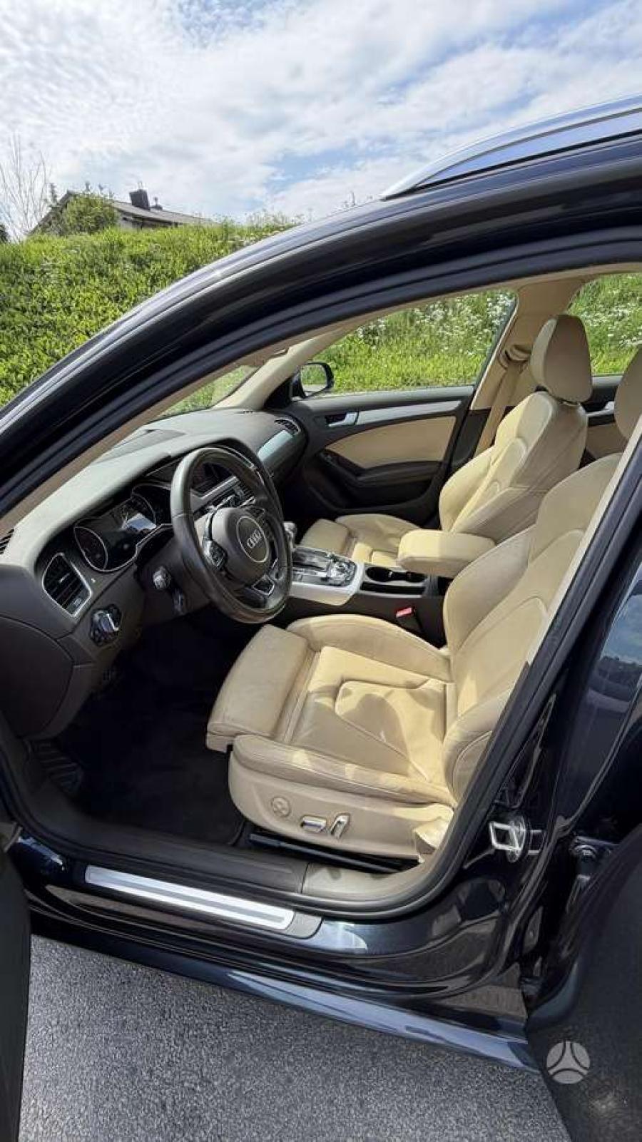 Blue Audi A4 2013 in Kaunas, with an engine capacity of 1.97 L and mileage of 300 thousand km for 7800 €, photo 9 on AUTOMOTO.COM.LV