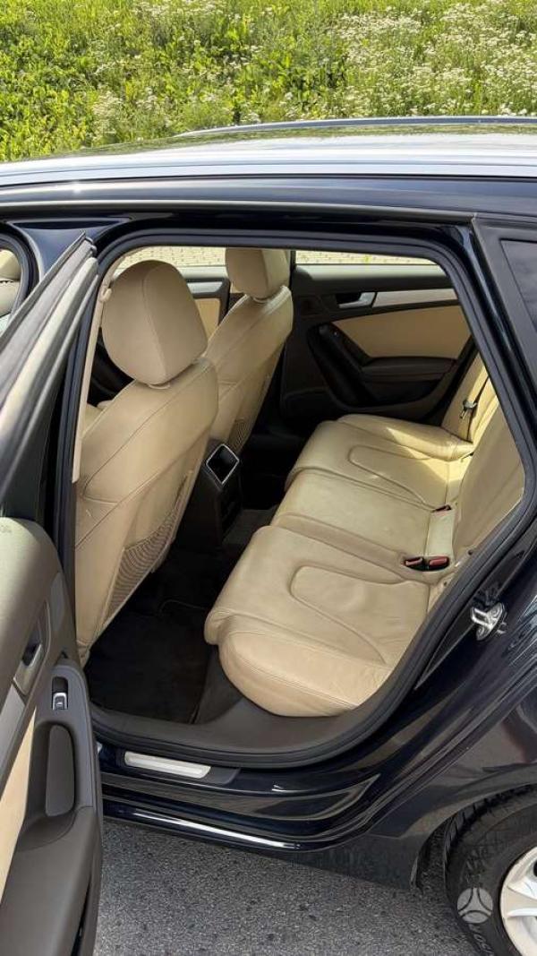 Blue Audi A4 2013 in Kaunas, with an engine capacity of 1.97 L and mileage of 300 thousand km for 7800 €, photo 9 on AUTOMOTO.COM.LV