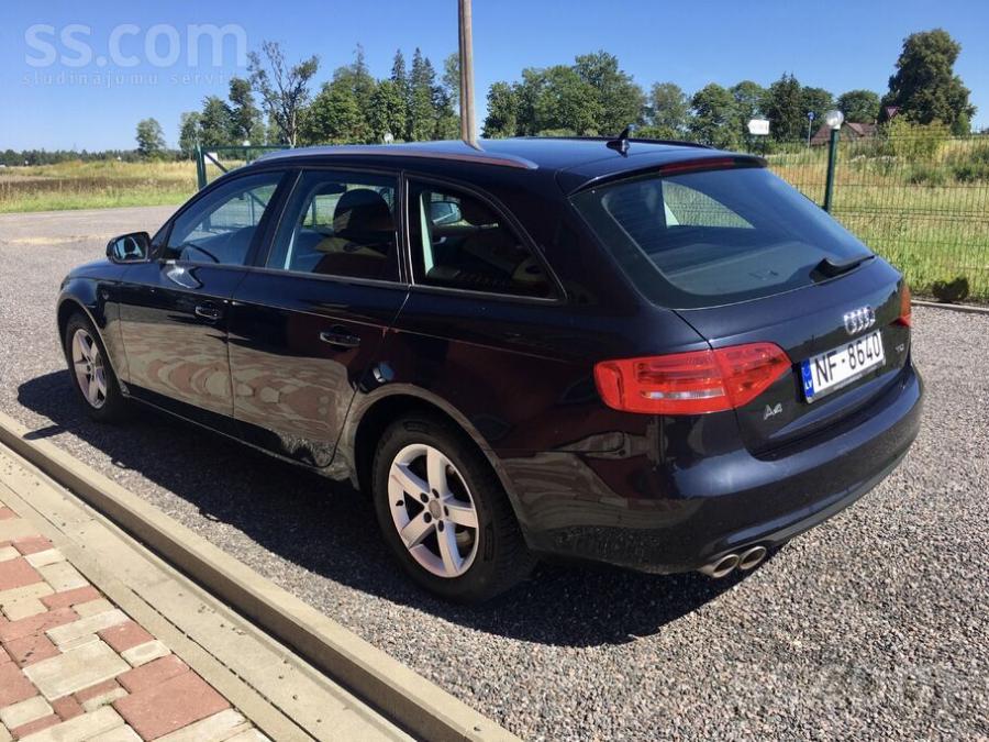Zils Audi A4 2014 Talsi, ar dzinēja tilpumu 2.00 L un nobraukumu 0 tūkst. km par 9500 €, foto 5 vietnē AUTOMOTO.COM.LV