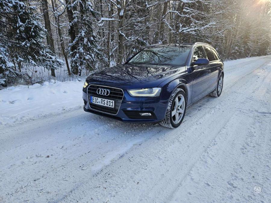 Zils Audi A4 2014 Raseiniai, ar dzinēja tilpumu 1.97 L un nobraukumu 294 tūkst. km par 7900 €, foto 1 vietnē AUTOMOTO.COM.LV