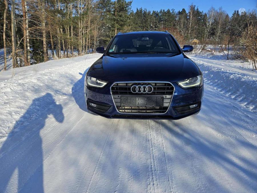 Zils Audi A4 2014 Raseiniai, ar dzinēja tilpumu 1.97 L un nobraukumu 290 tūkst. km par 7700 €, foto 5 vietnē AUTOMOTO.COM.LV