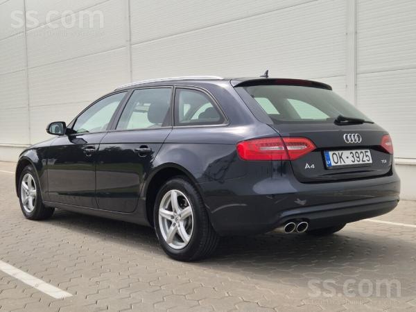 Blue Audi A4 2014 in Riga, with an engine capacity of 2.00 L and mileage of 281 thousand km for 8450 €, photo 2 on AUTOMOTO.COM.LV