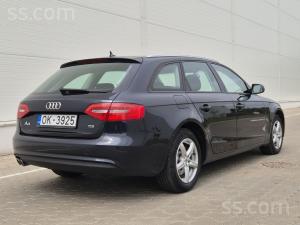 Zils Audi A4 2014 Rīga, ar dzinēja tilpumu 2.00 L un nobraukumu 281 tūkst. km par 8450 €, foto 4 vietnē AUTOMOTO.COM.LV
