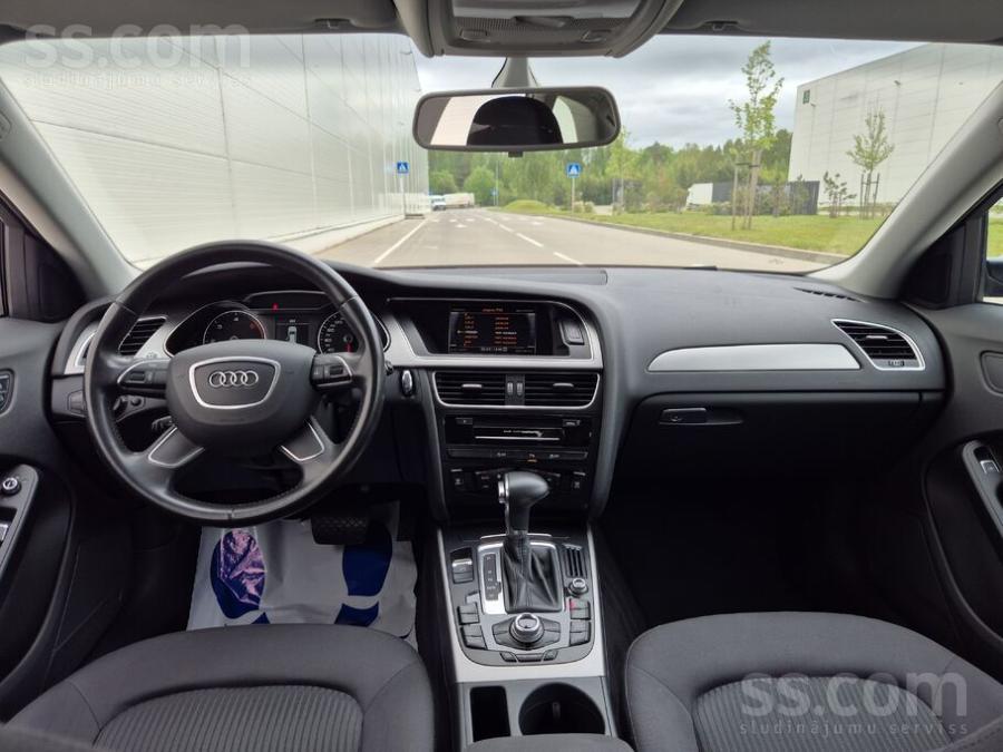 Zils Audi A4 2014 Rīga, ar dzinēja tilpumu 2.00 L un nobraukumu 281 tūkst. km par 8450 €, foto 6 vietnē AUTOMOTO.COM.LV