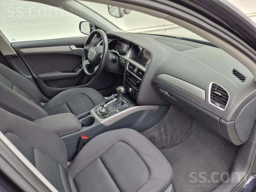 Zils Audi A4 2014 Rīga, ar dzinēja tilpumu 2.00 L un nobraukumu 281 tūkst. km par 8450 €, foto 10 vietnē AUTOMOTO.COM.LV