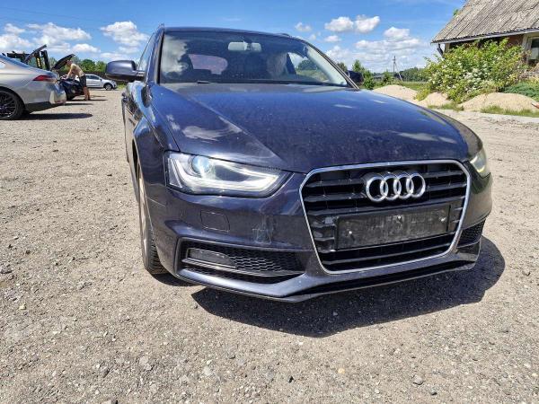 Blue Audi A4 2014 in Marijampole, with an engine capacity of 1.97 L and mileage of 265 thousand km for 4100 €, photo 1 on AUTOMOTO.COM.LV