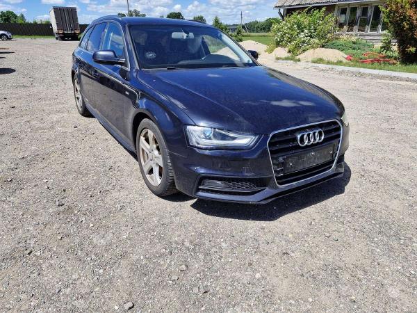 Blue Audi A4 2014 in Marijampole, with an engine capacity of 1.97 L and mileage of 265 thousand km for 4100 €, photo 6 on AUTOMOTO.COM.LV