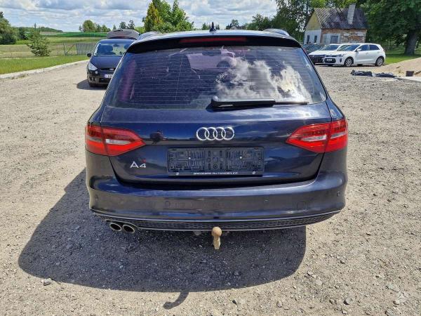 Blue Audi A4 2014 in Marijampole, with an engine capacity of 1.97 L and mileage of 265 thousand km for 4100 €, photo 9 on AUTOMOTO.COM.LV