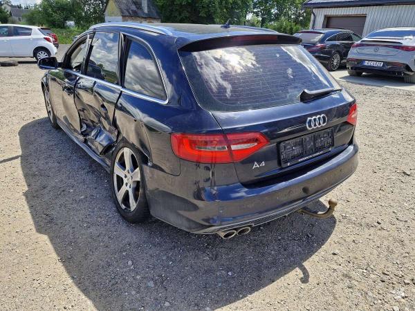 Blue Audi A4 2014 in Marijampole, with an engine capacity of 1.97 L and mileage of 265 thousand km for 4100 €, photo 10 on AUTOMOTO.COM.LV