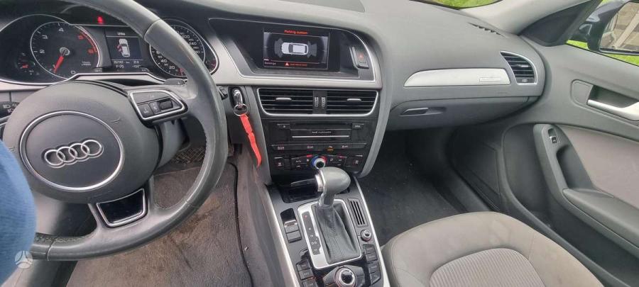 Blue Audi A4 2014 in Vilnius, with an engine capacity of 1.97 L and mileage of 262 thousand km for 7400 €, photo 14 on AUTOMOTO.COM.LV