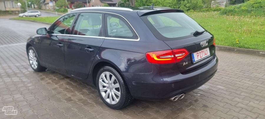 Zils Audi A4 2014 Viļņa, ar dzinēja tilpumu 2.00 L un nobraukumu 262 tūkst. km par 7400 €, foto 8 vietnē AUTOMOTO.COM.LV