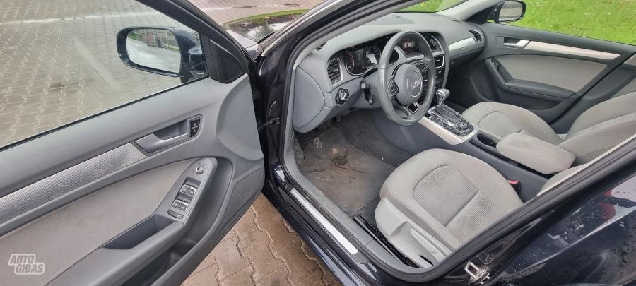 Zils Audi A4 2014 Viļņa, ar dzinēja tilpumu 2.00 L un nobraukumu 262 tūkst. km par 7400 €, foto 11 vietnē AUTOMOTO.COM.LV