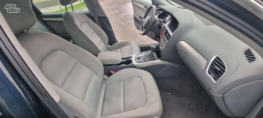 Zils Audi A4 2014 Viļņa, ar dzinēja tilpumu 2.00 L un nobraukumu 262 tūkst. km par 7400 €, foto 22 vietnē AUTOMOTO.COM.LV