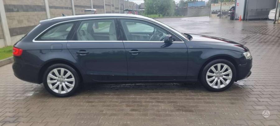 Blue Audi A4 2014 in Vilnius, with an engine capacity of 1.97 L and mileage of 262 thousand km for 7600 €, photo 6 on AUTOMOTO.COM.LV