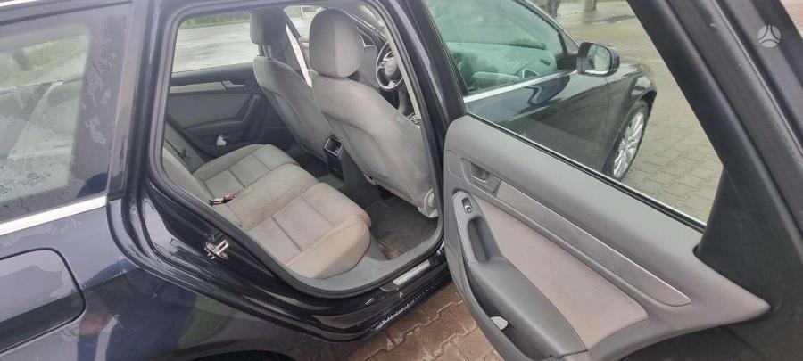 Blue Audi A4 2014 in Vilnius, with an engine capacity of 1.97 L and mileage of 262 thousand km for 7600 €, photo 19 on AUTOMOTO.COM.LV
