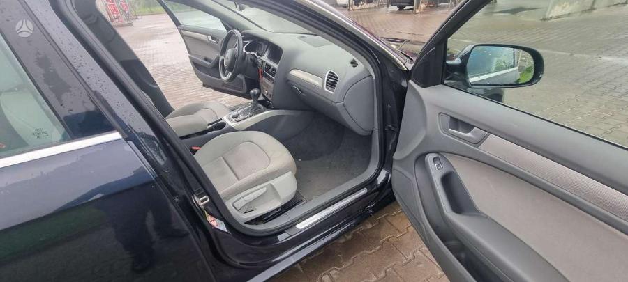 Blue Audi A4 2014 in Vilnius, with an engine capacity of 1.97 L and mileage of 262 thousand km for 7600 €, photo 21 on AUTOMOTO.COM.LV