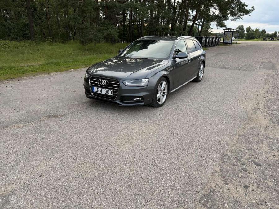 Blue Audi A4 2014 in Jonava, with an engine capacity of 2.00 L and mileage of 245 thousand km for 8500 €, photo 3 on AUTOMOTO.COM.LV