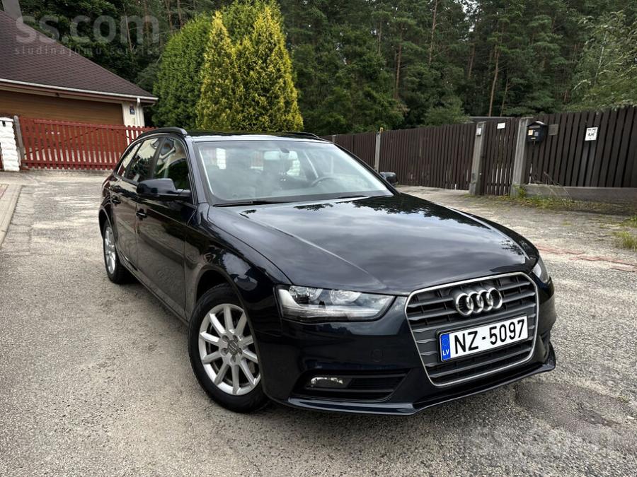 Zils Audi A4 2014 Rīga, ar dzinēja tilpumu 2.00 L un nobraukumu 191 tūkst. km par 8200 €, foto 5 vietnē AUTOMOTO.COM.LV