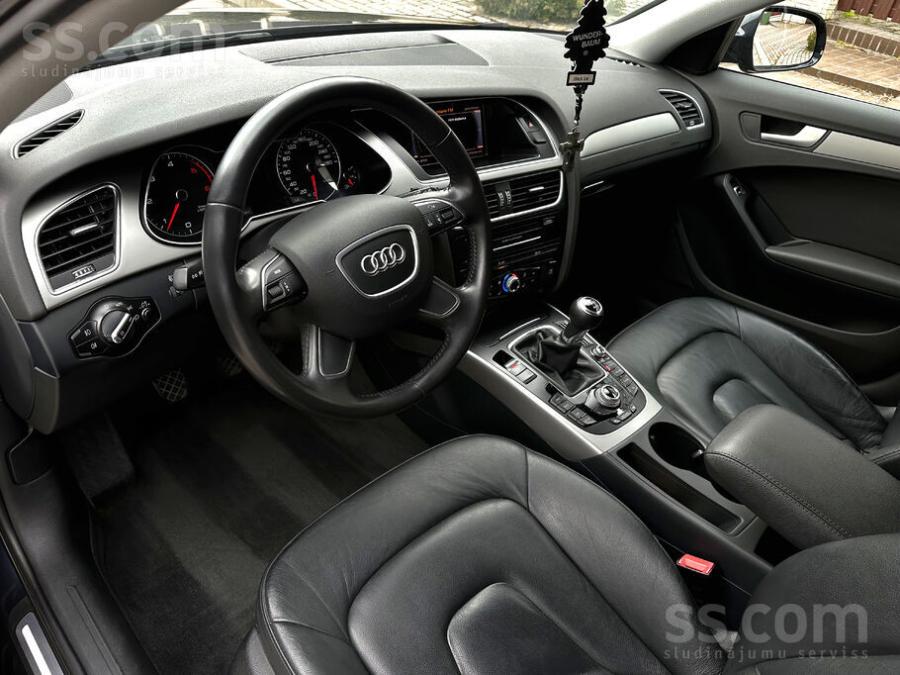 Zils Audi A4 2014 Rīga, ar dzinēja tilpumu 2.00 L un nobraukumu 191 tūkst. km par 8200 €, foto 14 vietnē AUTOMOTO.COM.LV