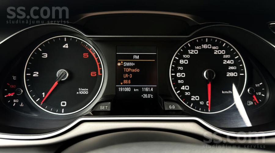 Zils Audi A4 2014 Rīga, ar dzinēja tilpumu 2.00 L un nobraukumu 191 tūkst. km par 8200 €, foto 21 vietnē AUTOMOTO.COM.LV