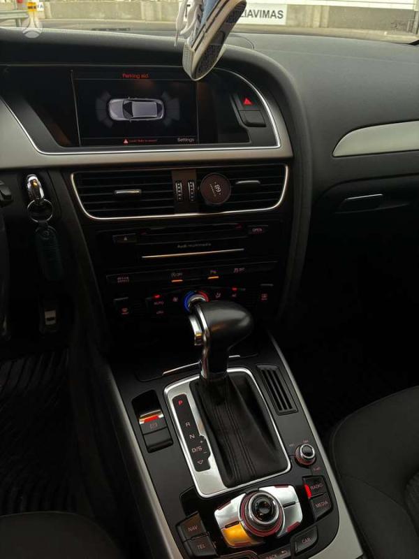 Blue Audi A4 2014 in Vilnius, with an engine capacity of 1.80 L and mileage of 260 thousand km for 8200 €, photo 9 on AUTOMOTO.COM.LV