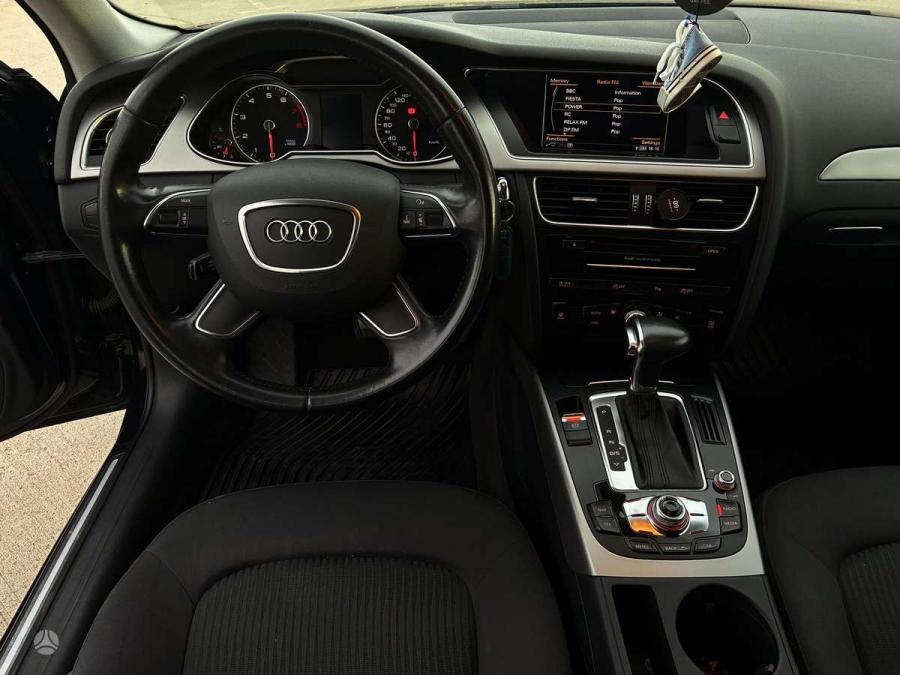 Zils Audi A4 2014 Viļņa, ar dzinēja tilpumu 1.80 L un nobraukumu 260 tūkst. km par 8200 €, foto 13 vietnē AUTOMOTO.COM.LV