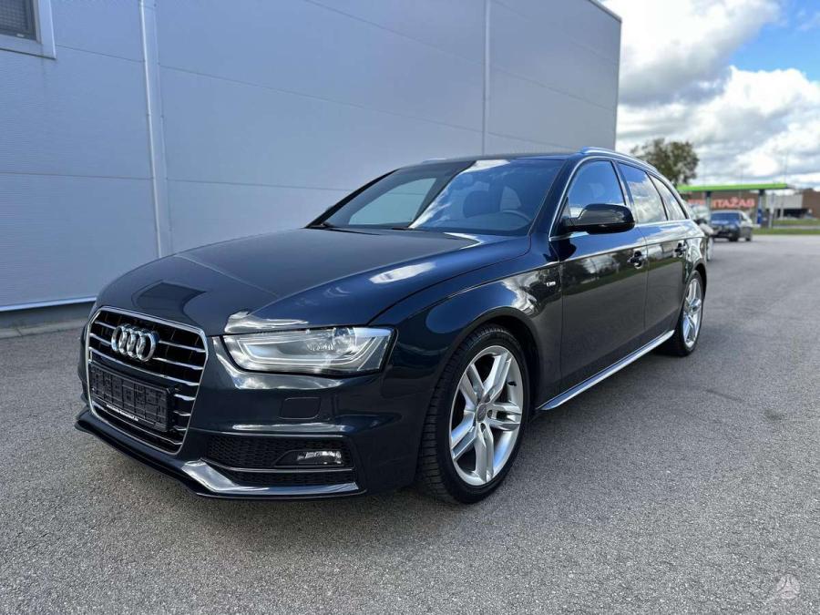 Blue Audi A4 2014 in Utena, with an engine capacity of 2.97 L and mileage of 280 thousand km for 8900 €, photo 1 on AUTOMOTO.COM.LV