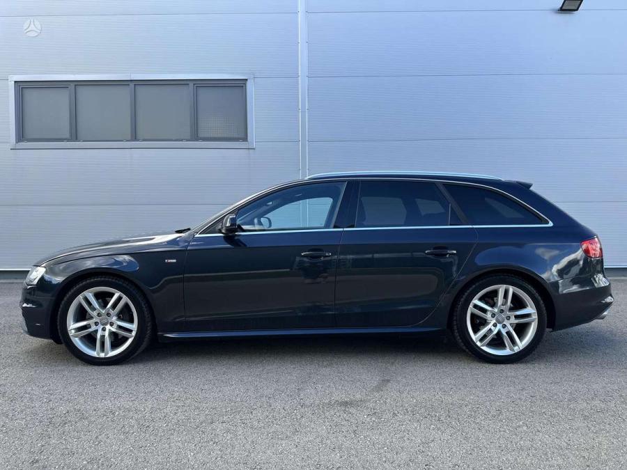Blue Audi A4 2014 in Utena, with an engine capacity of 2.97 L and mileage of 280 thousand km for 8900 €, photo 3 on AUTOMOTO.COM.LV