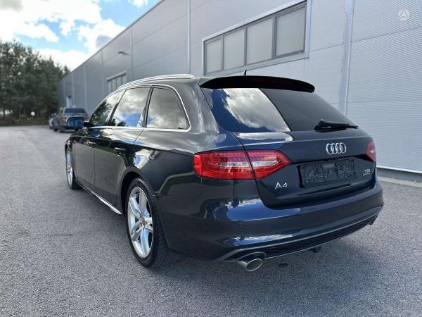 Blue Audi A4 2014 in Utena, with an engine capacity of 2.97 L and mileage of 280 thousand km for 8900 €, photo 4 on AUTOMOTO.COM.LV