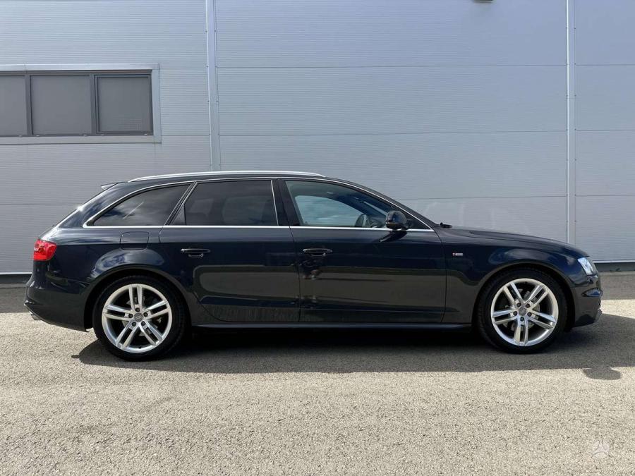 Blue Audi A4 2014 in Utena, with an engine capacity of 2.97 L and mileage of 280 thousand km for 8900 €, photo 10 on AUTOMOTO.COM.LV