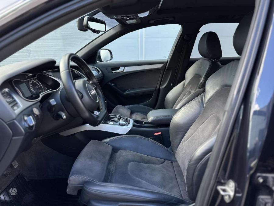 Blue Audi A4 2014 in Utena, with an engine capacity of 2.97 L and mileage of 280 thousand km for 8900 €, photo 18 on AUTOMOTO.COM.LV