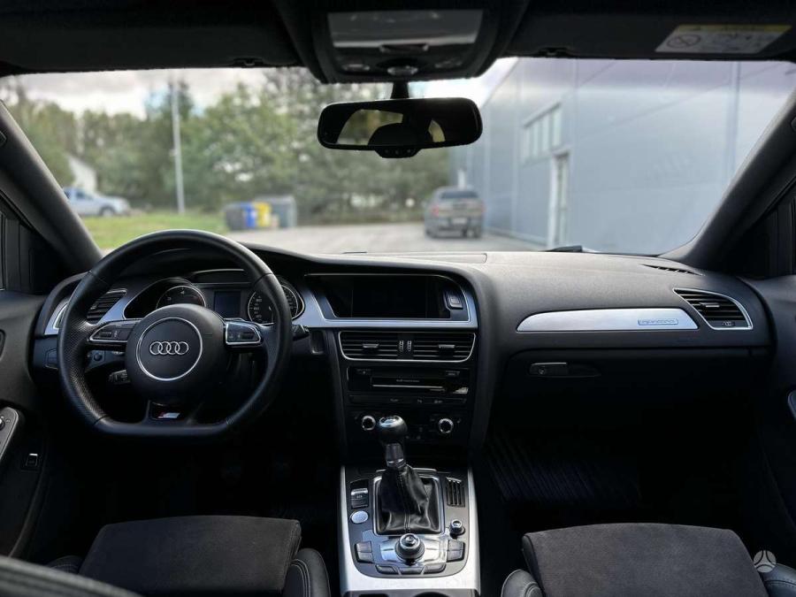 Blue Audi A4 2014 in Utena, with an engine capacity of 2.97 L and mileage of 280 thousand km for 8900 €, photo 21 on AUTOMOTO.COM.LV