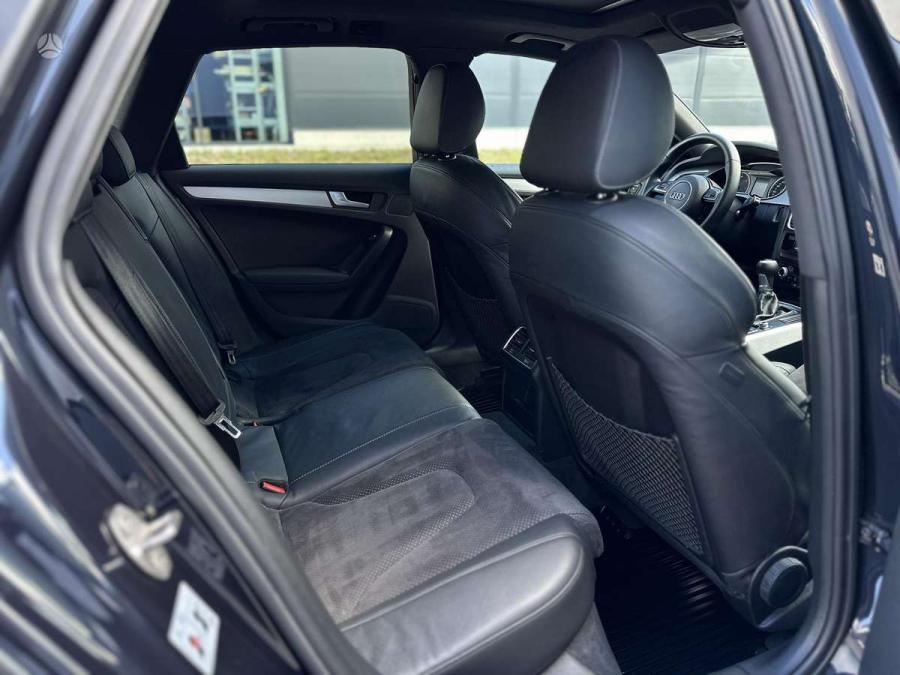 Blue Audi A4 2014 in Utena, with an engine capacity of 2.97 L and mileage of 280 thousand km for 8900 €, photo 22 on AUTOMOTO.COM.LV