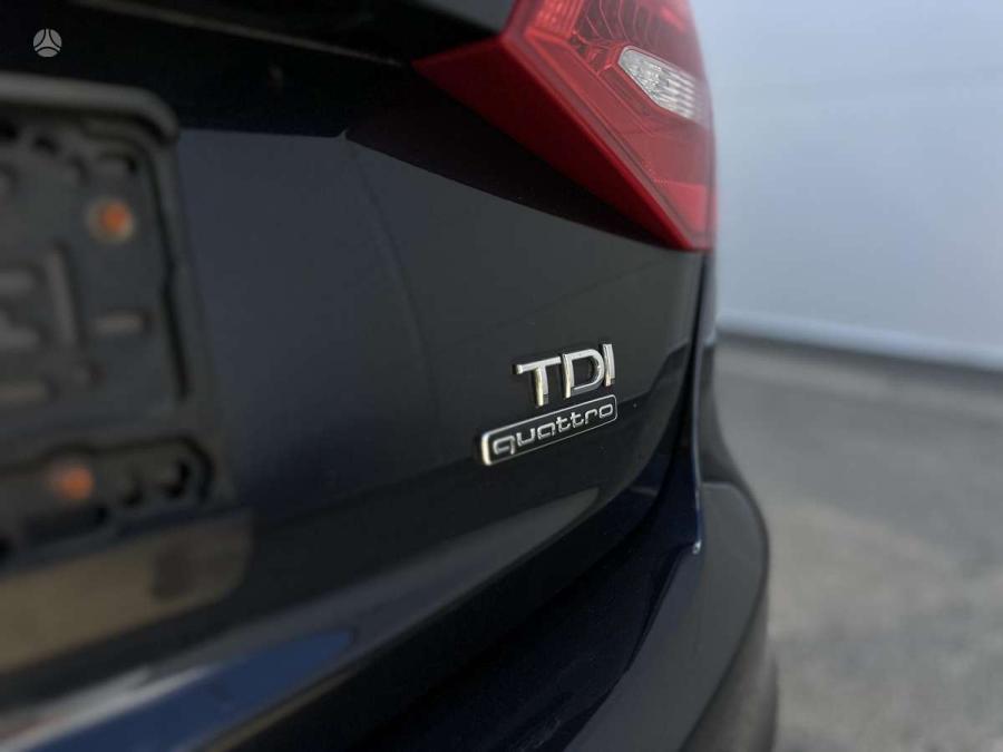 Blue Audi A4 2014 in Utena, with an engine capacity of 2.97 L and mileage of 280 thousand km for 8900 €, photo 33 on AUTOMOTO.COM.LV