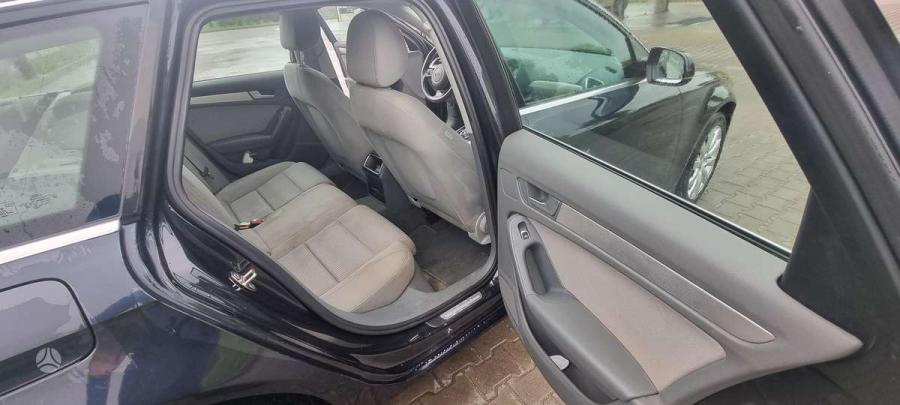 Blue Audi A4 2014 in Vilnius, with an engine capacity of 1.97 L and mileage of 265 thousand km for 7500 €, photo 18 on AUTOMOTO.COM.LV