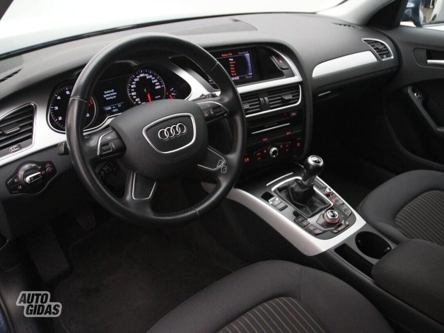Blue Audi A4 2015 in Vilnius, with an engine capacity of 1.80 L and mileage of 172 thousand km for 11399 €, photo 16 on AUTOMOTO.COM.LV