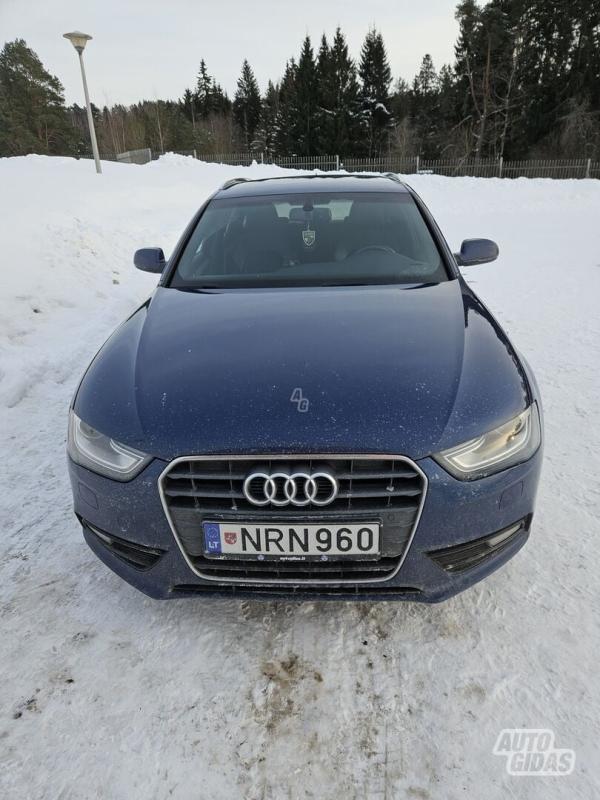 Zils Audi A4 2015 Anykščiai, ar dzinēja tilpumu 2.00 L un nobraukumu 288 tūkst. km par 7850 €, foto 1 vietnē AUTOMOTO.COM.LV