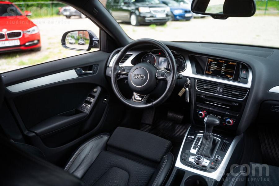 Blue Audi A4 2015 in Liepaja, with an engine capacity of 1.80 L and mileage of 201 thousand km for 9100 €, photo 15 on AUTOMOTO.COM.LV