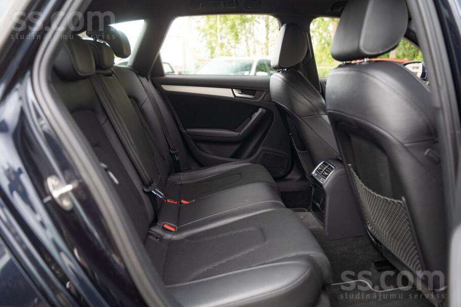 Blue Audi A4 2015 in Liepaja, with an engine capacity of 1.80 L and mileage of 201 thousand km for 9100 €, photo 19 on AUTOMOTO.COM.LV