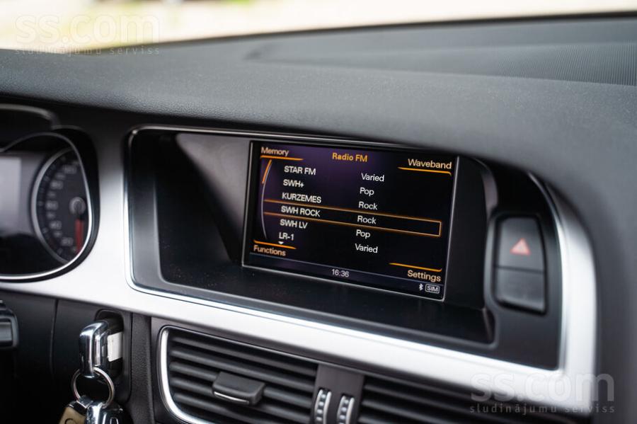 Blue Audi A4 2015 in Liepaja, with an engine capacity of 1.80 L and mileage of 201 thousand km for 9100 €, photo 22 on AUTOMOTO.COM.LV