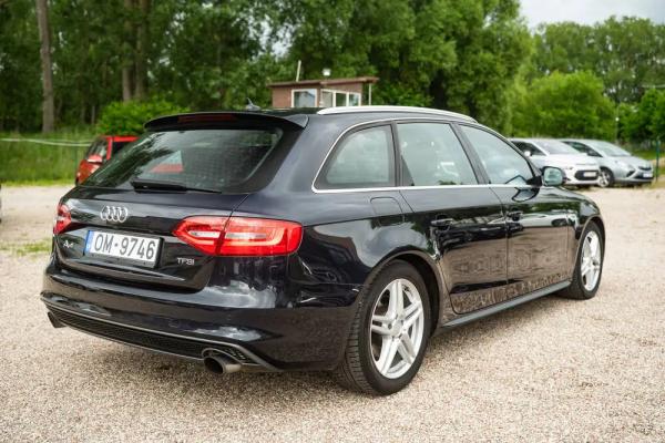 Zils Audi A4 2015 Liepāja, ar dzinēja tilpumu 1.80 L un nobraukumu 201 tūkst. km par 9100 €, foto 5 vietnē AUTOMOTO.COM.LV