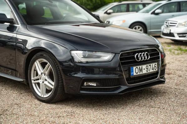 Zils Audi A4 2015 Liepāja, ar dzinēja tilpumu 1.80 L un nobraukumu 201 tūkst. km par 9100 €, foto 9 vietnē AUTOMOTO.COM.LV