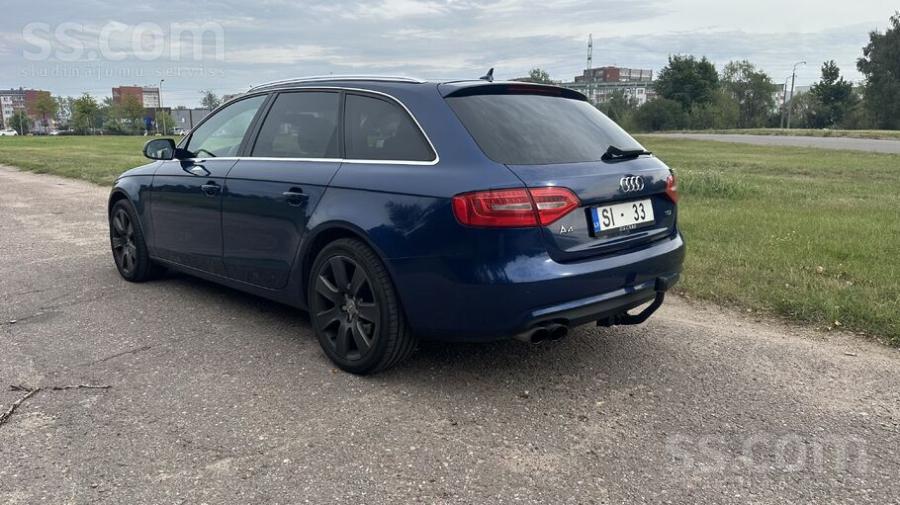 Blue Audi A4 2015 in Riga, with an engine capacity of 2.00 L and mileage of 303 thousand km for 8100 €, photo 6 on AUTOMOTO.COM.LV
