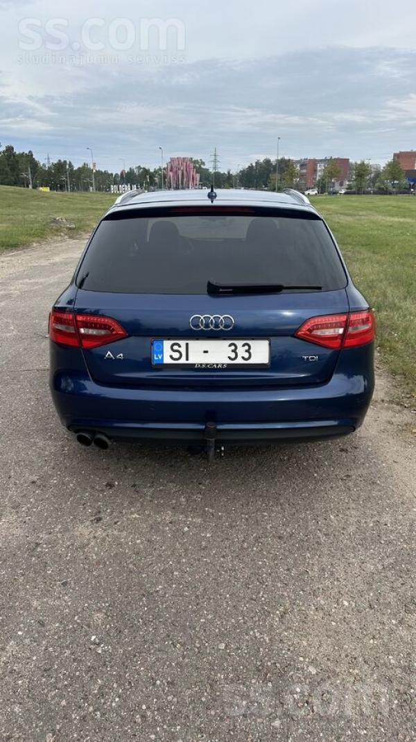 Zils Audi A4 2015 Rīga, ar dzinēja tilpumu 2.00 L un nobraukumu 303 tūkst. km par 8100 €, foto 7 vietnē AUTOMOTO.COM.LV