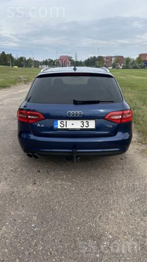 Blue Audi A4 2015 in Riga, with an engine capacity of 2.00 L and mileage of 303 thousand km for 8100 €, photo 7 on AUTOMOTO.COM.LV