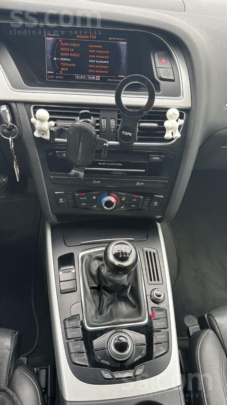 Blue Audi A4 2015 in Riga, with an engine capacity of 2.00 L and mileage of 303 thousand km for 8100 €, photo 13 on AUTOMOTO.COM.LV