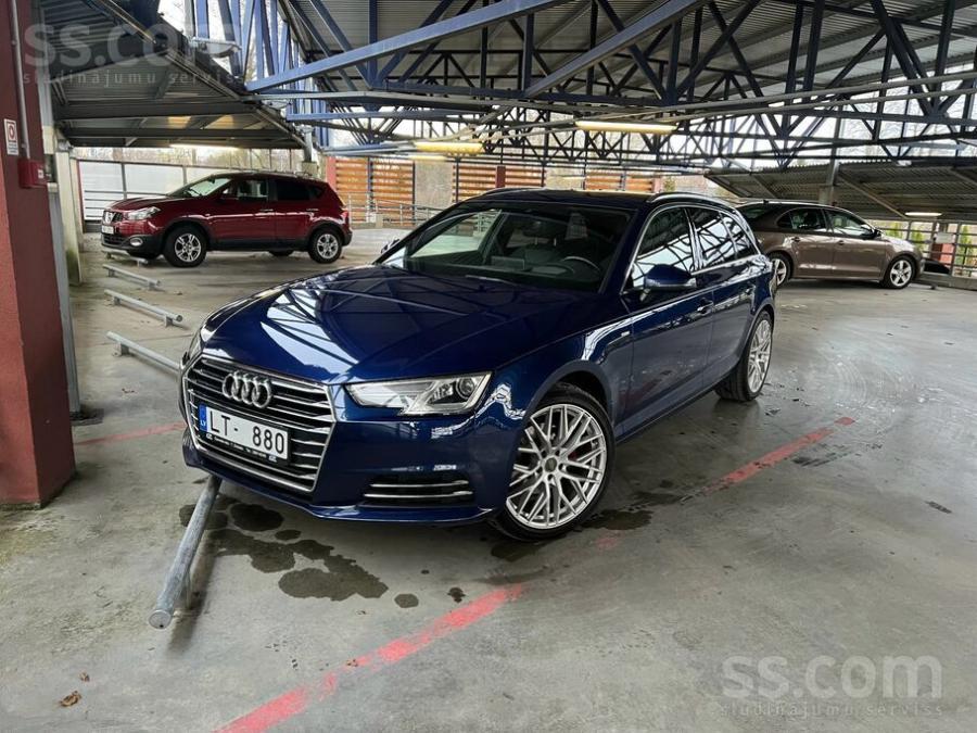 Blue Audi A4 2016 in Riga, with an engine capacity of 2.00 L and mileage of 297 thousand km for 12700 €, photo 8 on AUTOMOTO.COM.LV