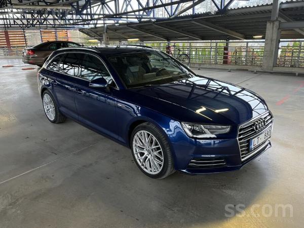 Blue Audi A4 2016 in Riga, with an engine capacity of 2.00 L and mileage of 297 thousand km for 12750 €, photo 5 on AUTOMOTO.COM.LV